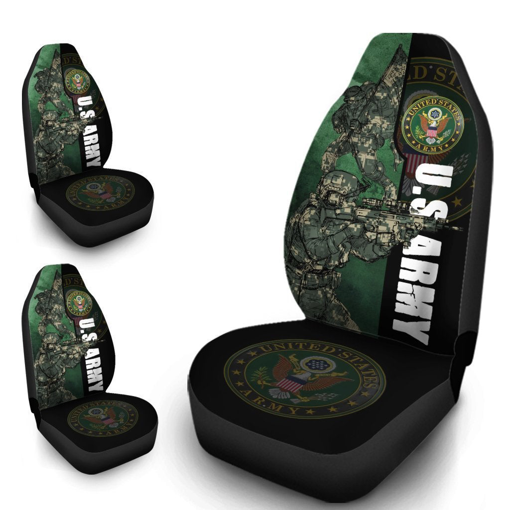 U.s Army Car Seat Covers Custom Camouflage Car Accessories C | Inspire ...