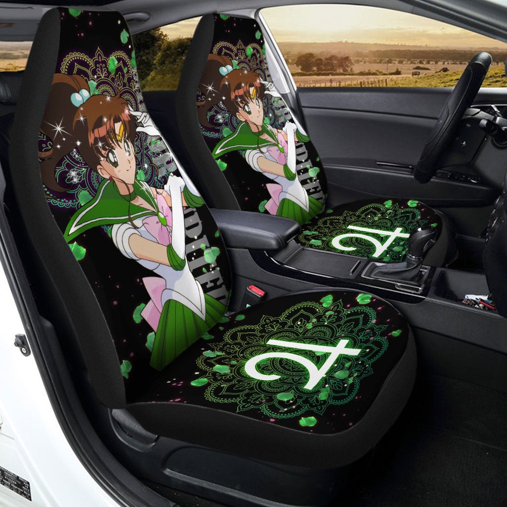 Sailor Jupiter Car Seat Covers Custom Sailor Moon Anime Car - Inspire ...