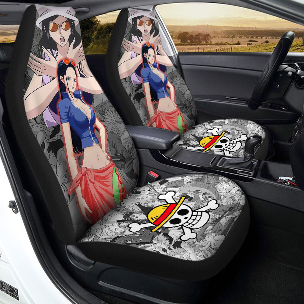 Nico Robin Car Seat Covers Custom One Piece Anime Car Interi | Inspire ...