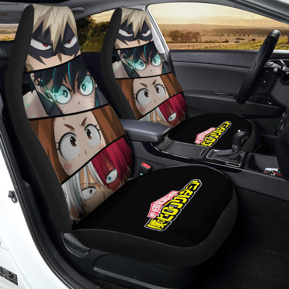 My Hero Academia Eyes Car Seat Covers Custom Mha Anime Car A - Inspire ...