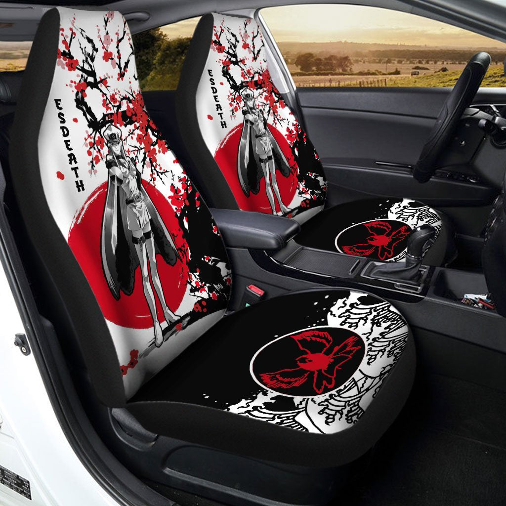Esdeath Car Seat Covers Custom Akame Ga Kill Anime Car Acces - Inspire ...