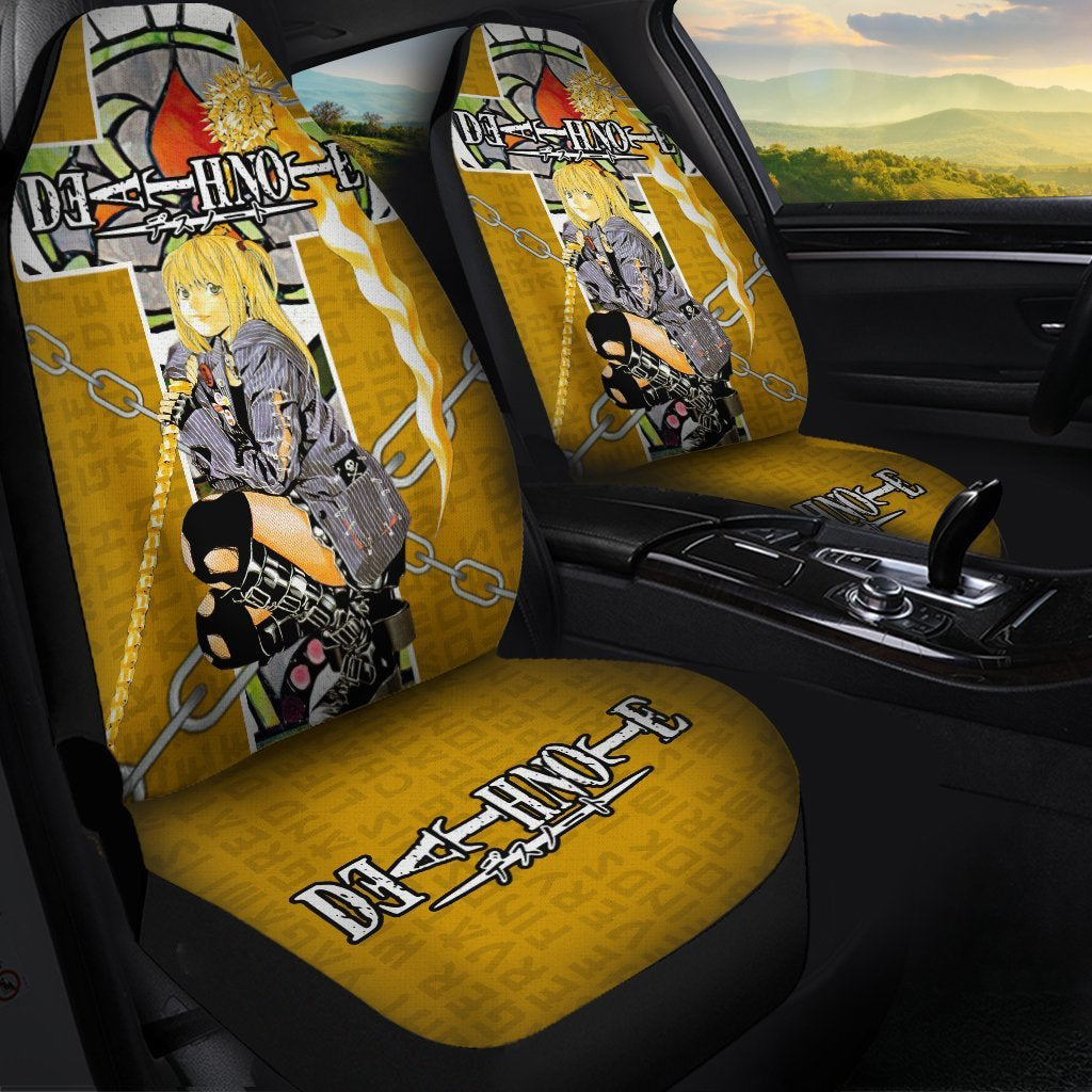 Death Note Misa Amane Car Seat Covers Custom Anime Car Acces | Inspire ...