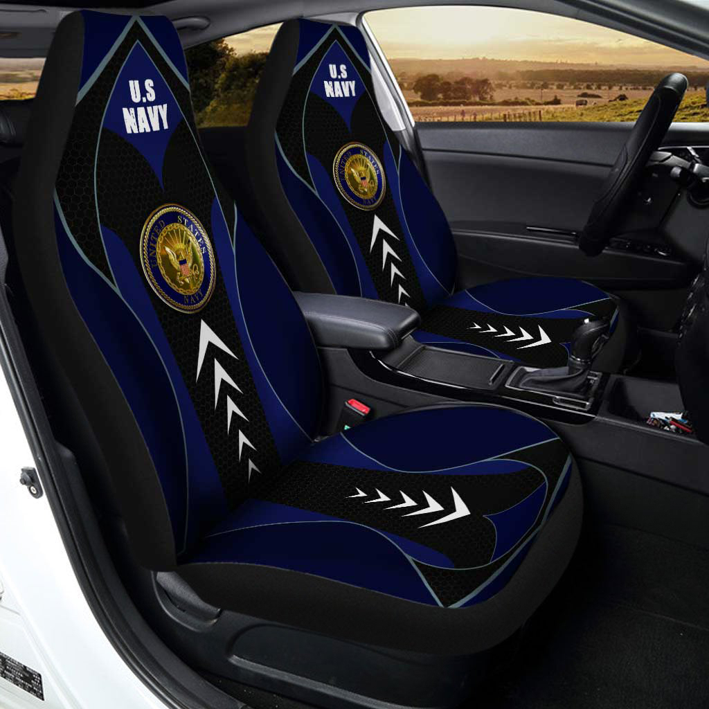 U.s. Navy Car Seat Covers Custom Military Car Accessories | Inspire Uplift