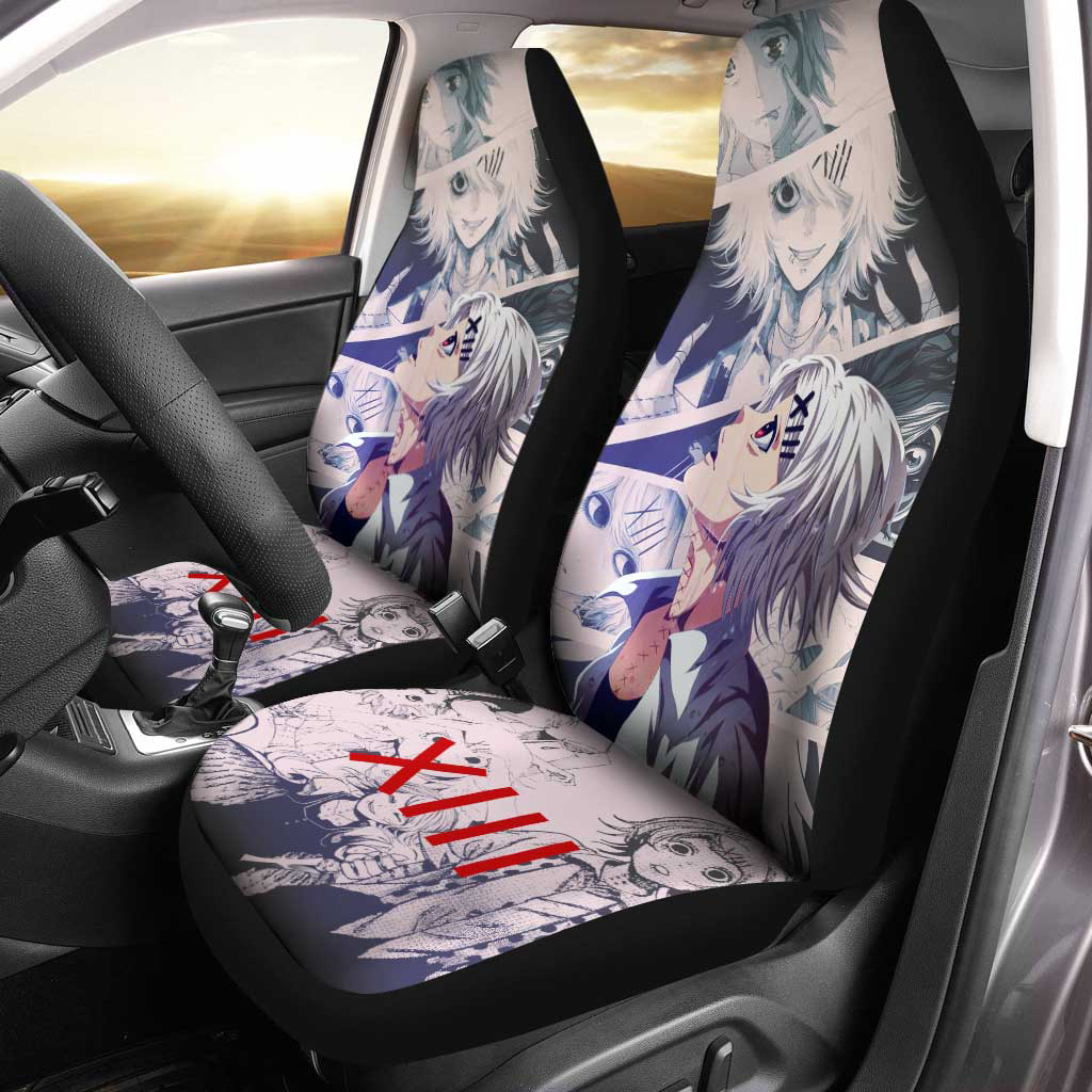 Juuzou Suzuya Car Seat Covers Custom Tokyo Ghoul Anime Car A - Inspire ...