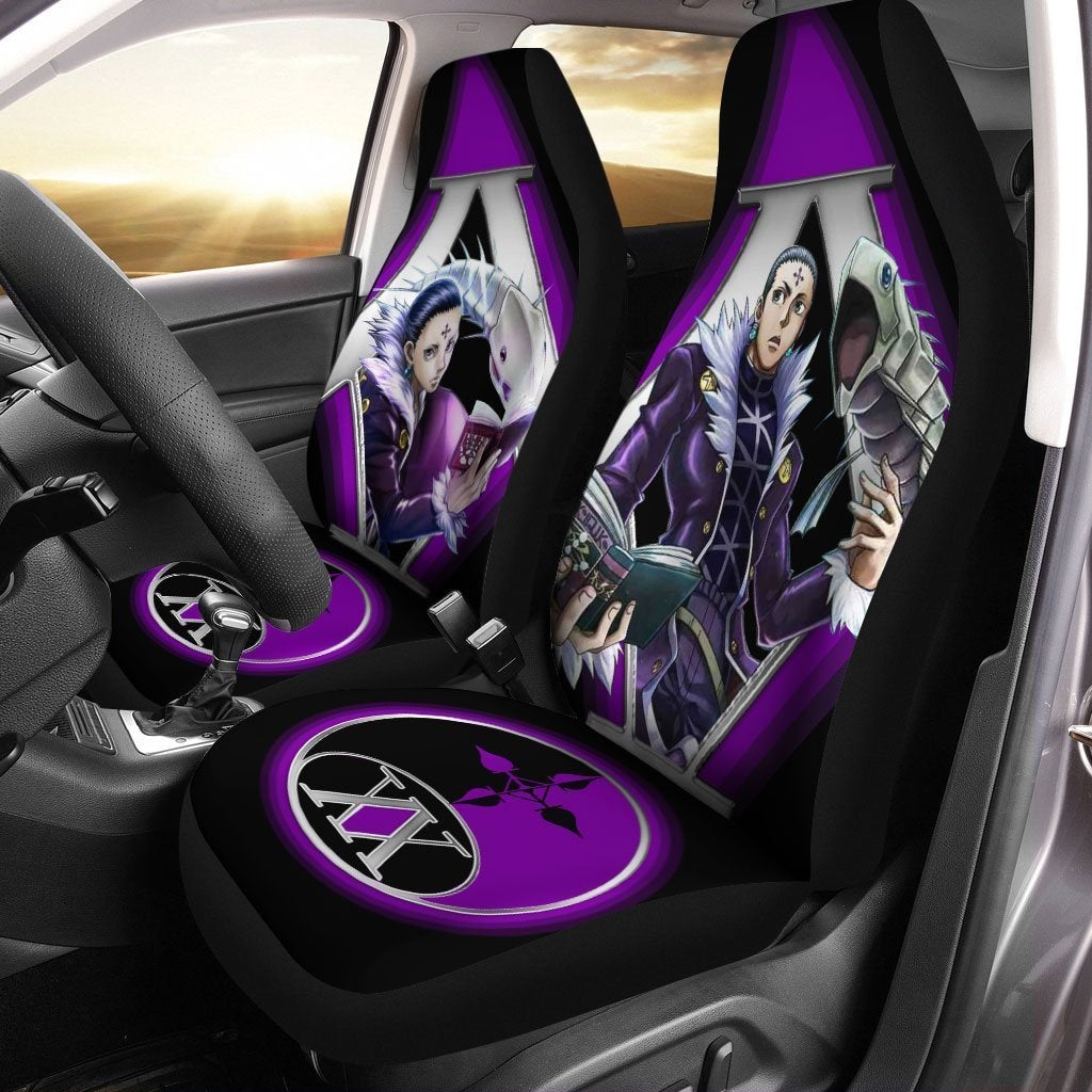 Chrollo Lucilfer Car Seat Covers Custom Hunter X Hunter Anim | Inspire ...