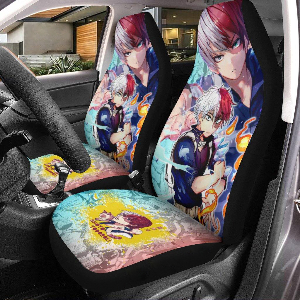 Todoroki Shoto Car Seat Covers My Hero Academia Anime Car Ac | Inspire ...