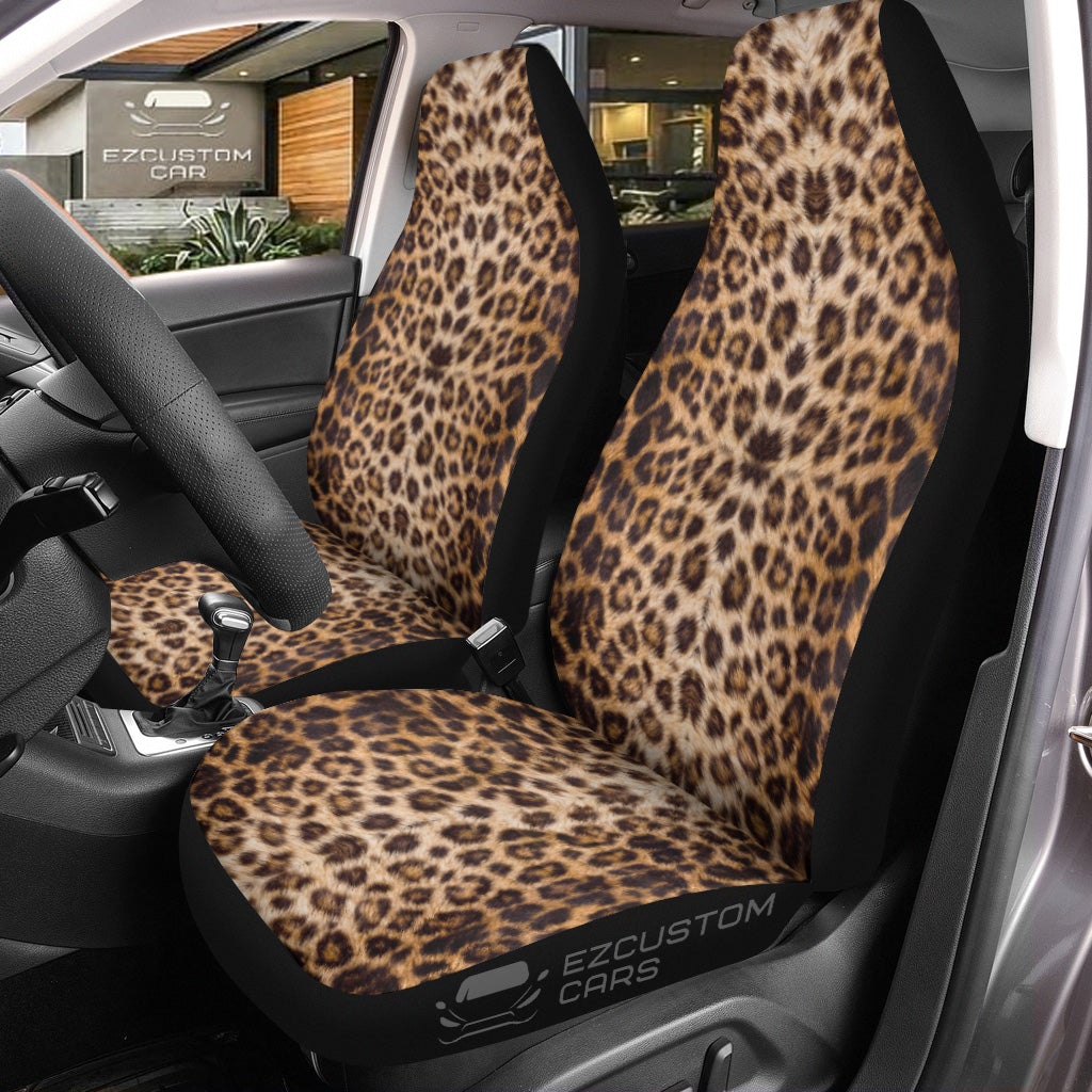 Leopard Skin Car Seat Covers Custom Leopard Car Accessories | Inspire ...