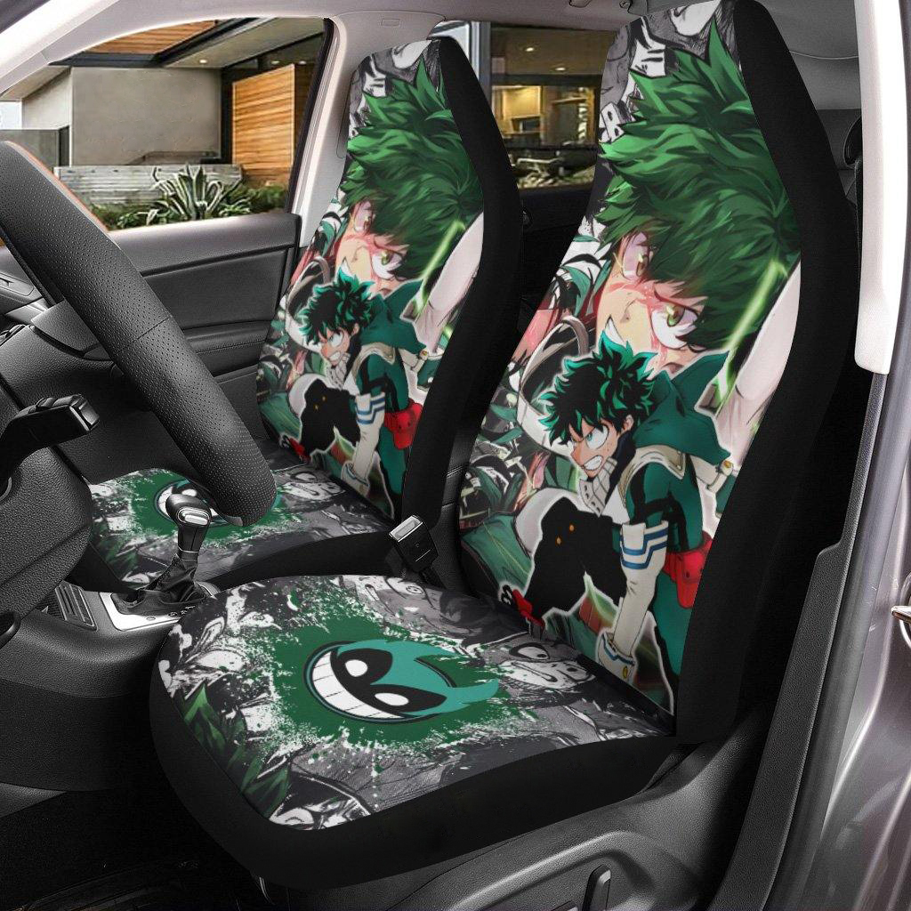 Izuku Midoriya Deku Car Seat Covers My Hero Academia Anime C - Inspire ...