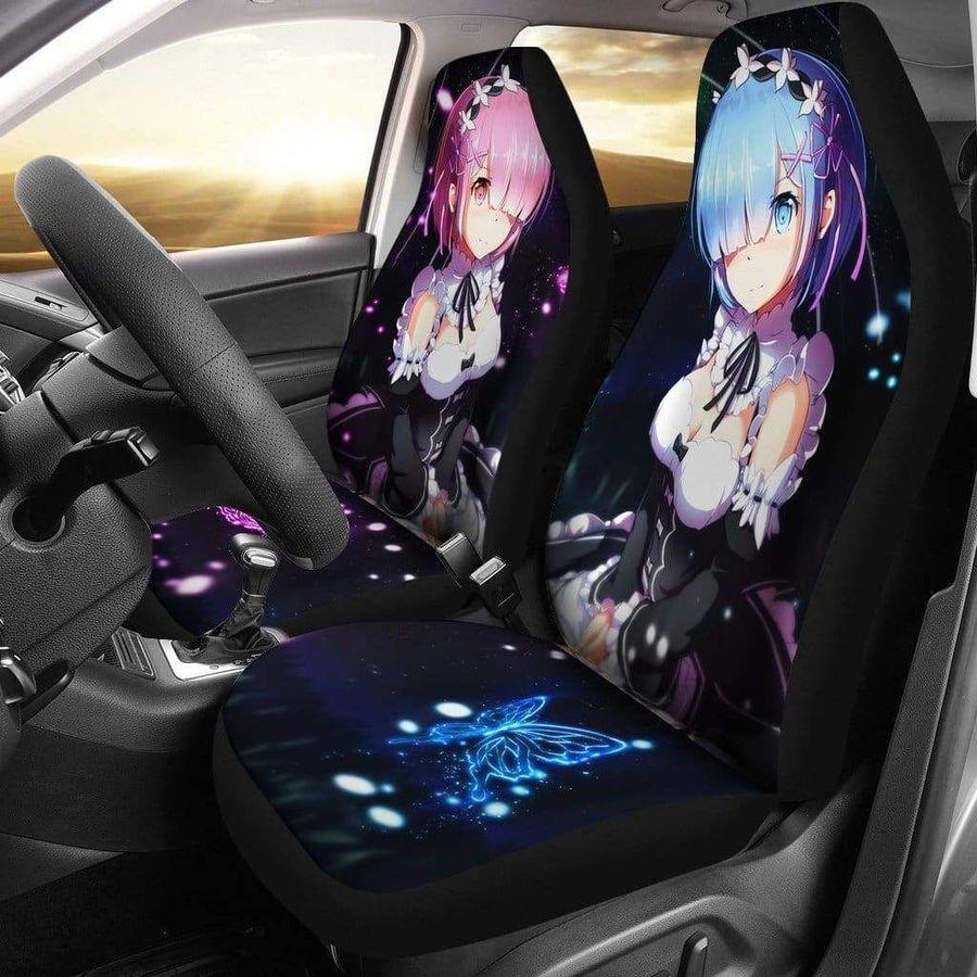 Re:zero Rem And Ram Car Seat Covers | Inspire Uplift