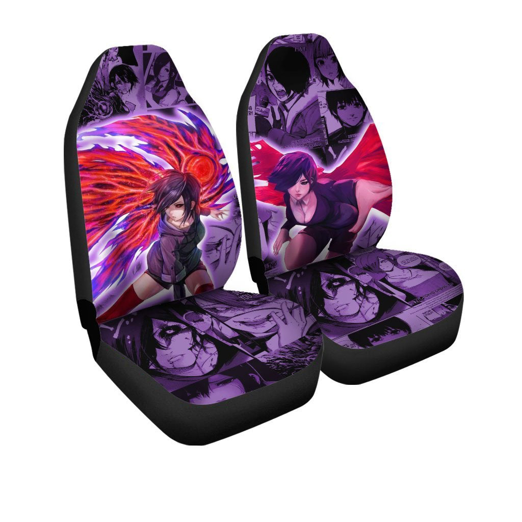 Touka Kirishima Tokyo Ghoul Custom Print Car Seat Covers | Inspire Uplift