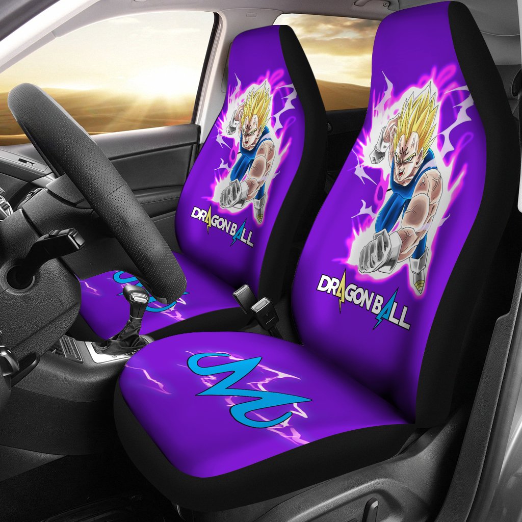 Vegeta Supper Saiyan Punch Dragon Ball Z Car Seat Covers Ani - Inspire ...