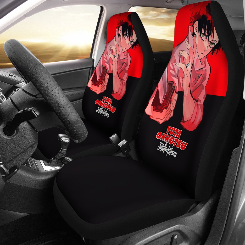 Yuta Okkotsu Jujutsu Kaisen Anime Seat Covers For Car | Inspire Uplift