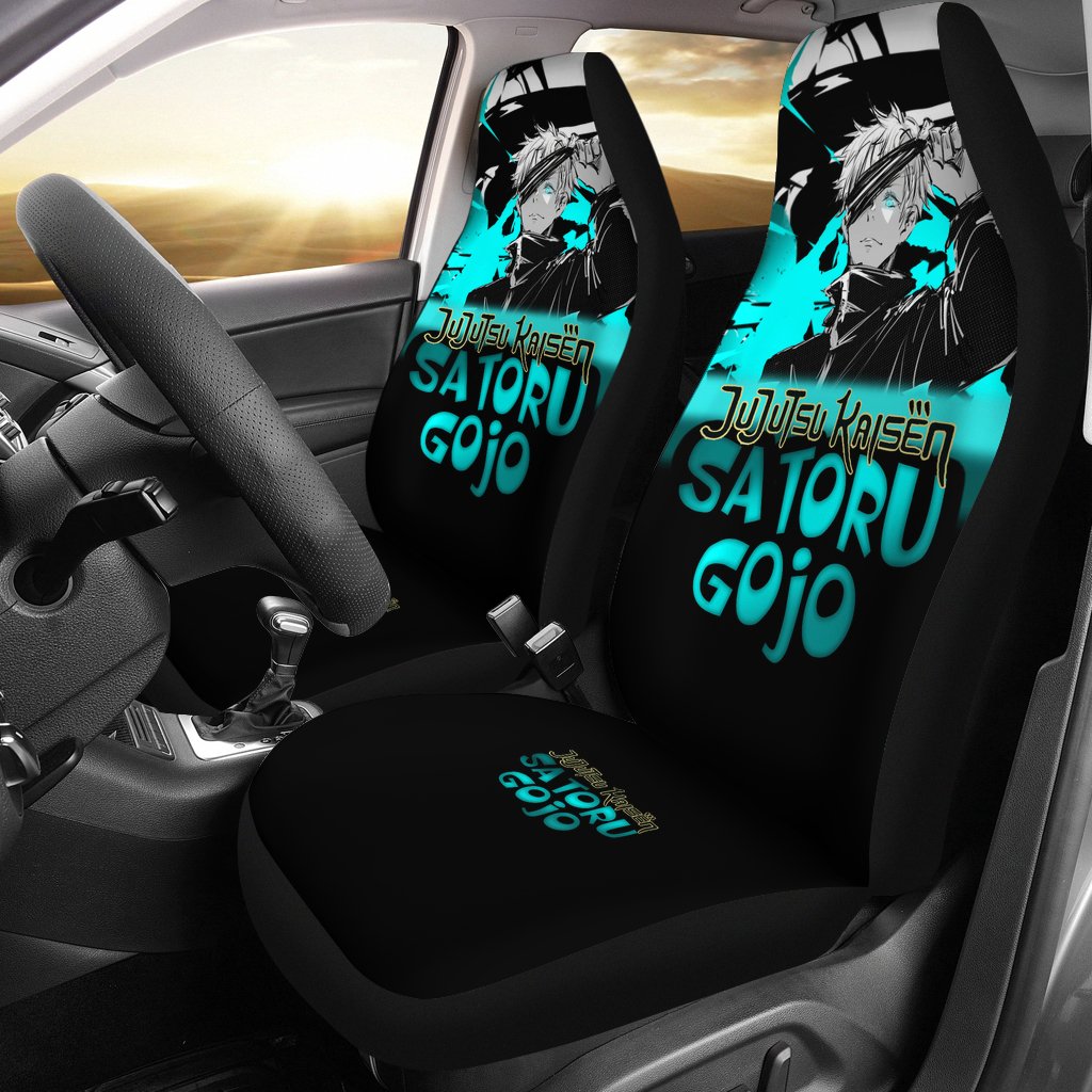Satoru Gojo Jujutsu Kaisen Car Seat Covers Anime Seat Covers | Inspire ...