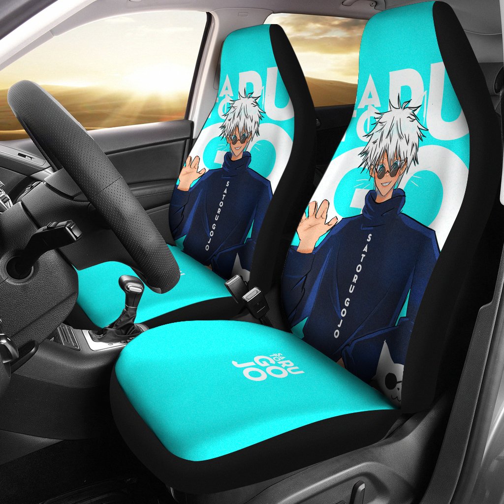 Satoru Gojo Jujutsu Kaisen Car Seat Covers Anime Seat Covers | Inspire ...