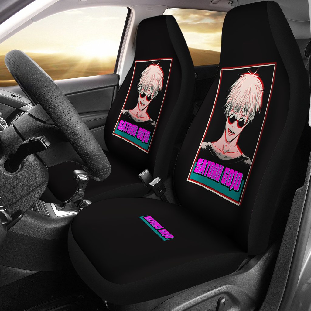 Satoru Gojo Handsome Style Jujutsu Kaisen Car Seat Covers An - Inspire ...