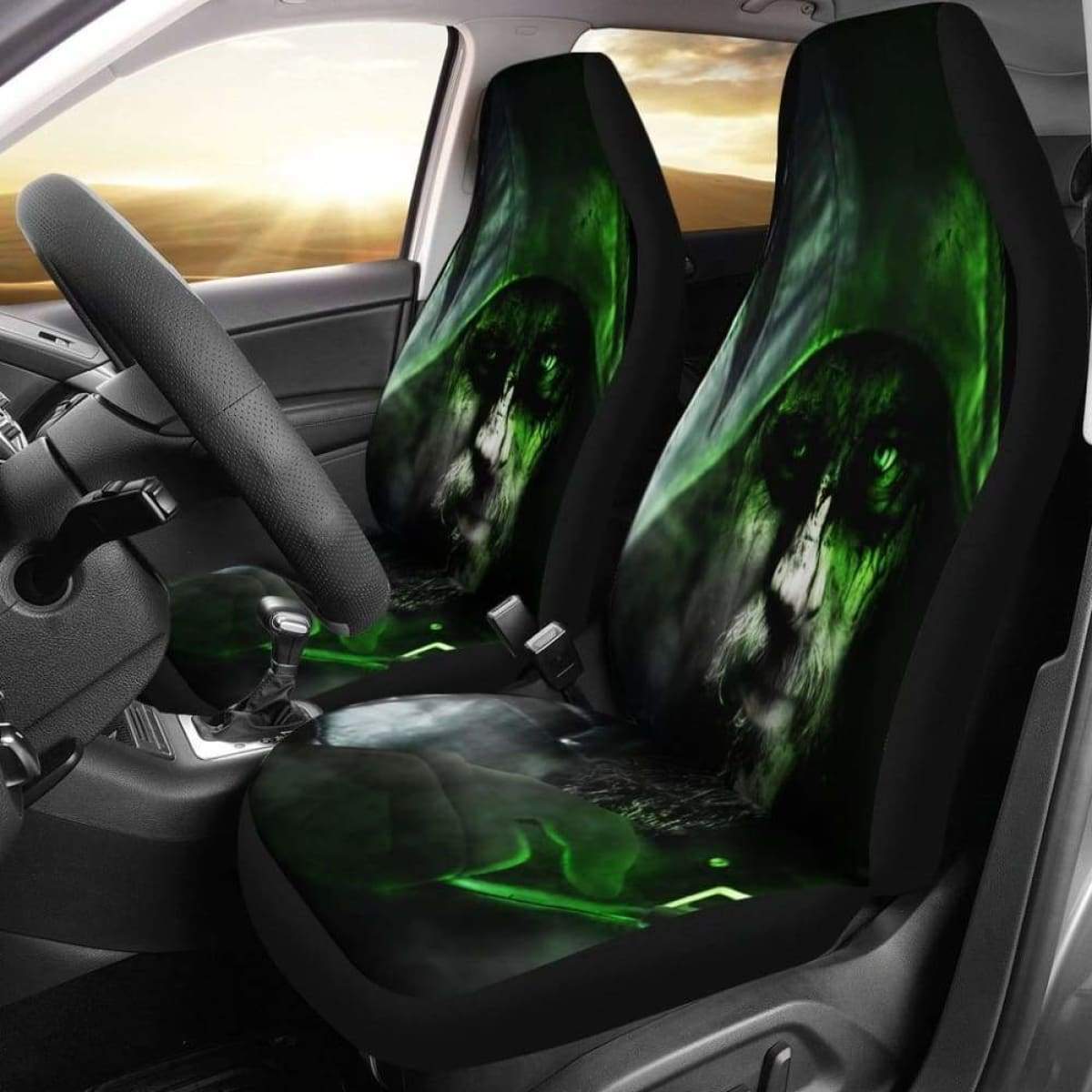 Green Arrow Car Seat Covers | Inspire Uplift