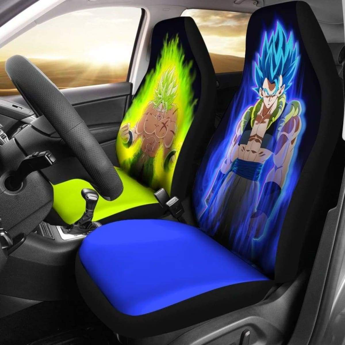 Gogeta Ssj Blue Vs Broly Car Seat Covers | Inspire Uplift