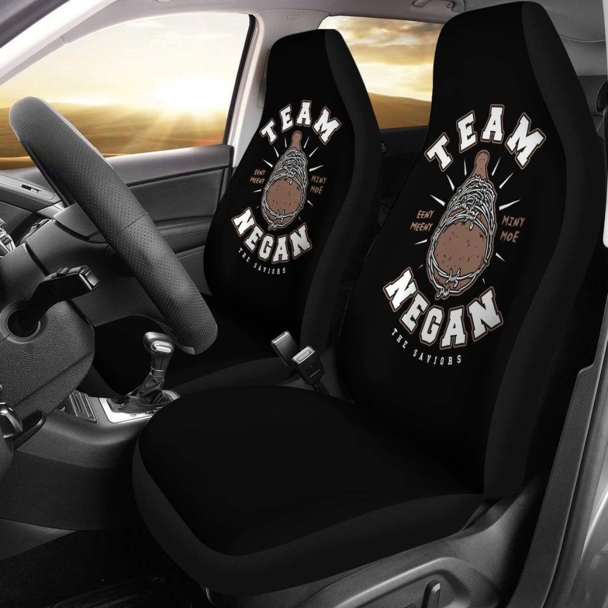 The Walking Dead Team Negan Lucille Car Seat Covers | Inspire Uplift