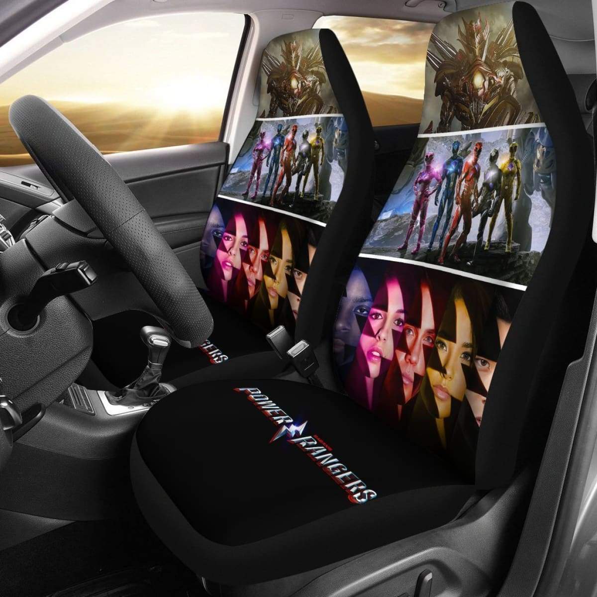The Diverse Cast 2017 Saban's Power Rangers Car Seat Covers | Inspire ...