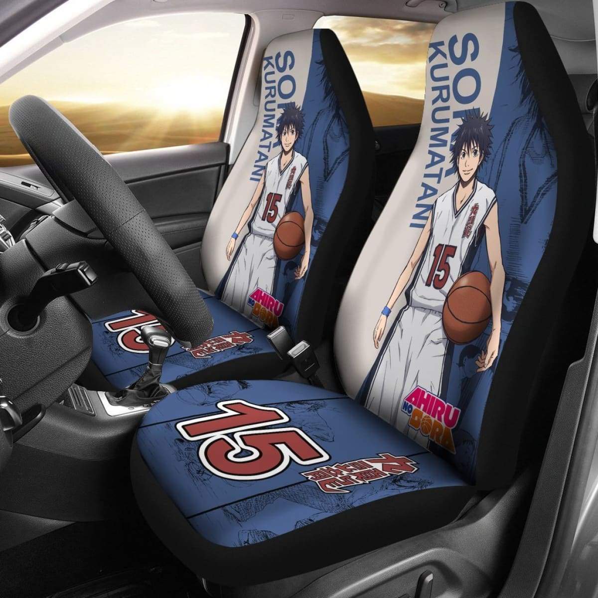 Sora Kurumatani Characters Ahiru No Sora Car Seat Covers Ani | Inspire ...