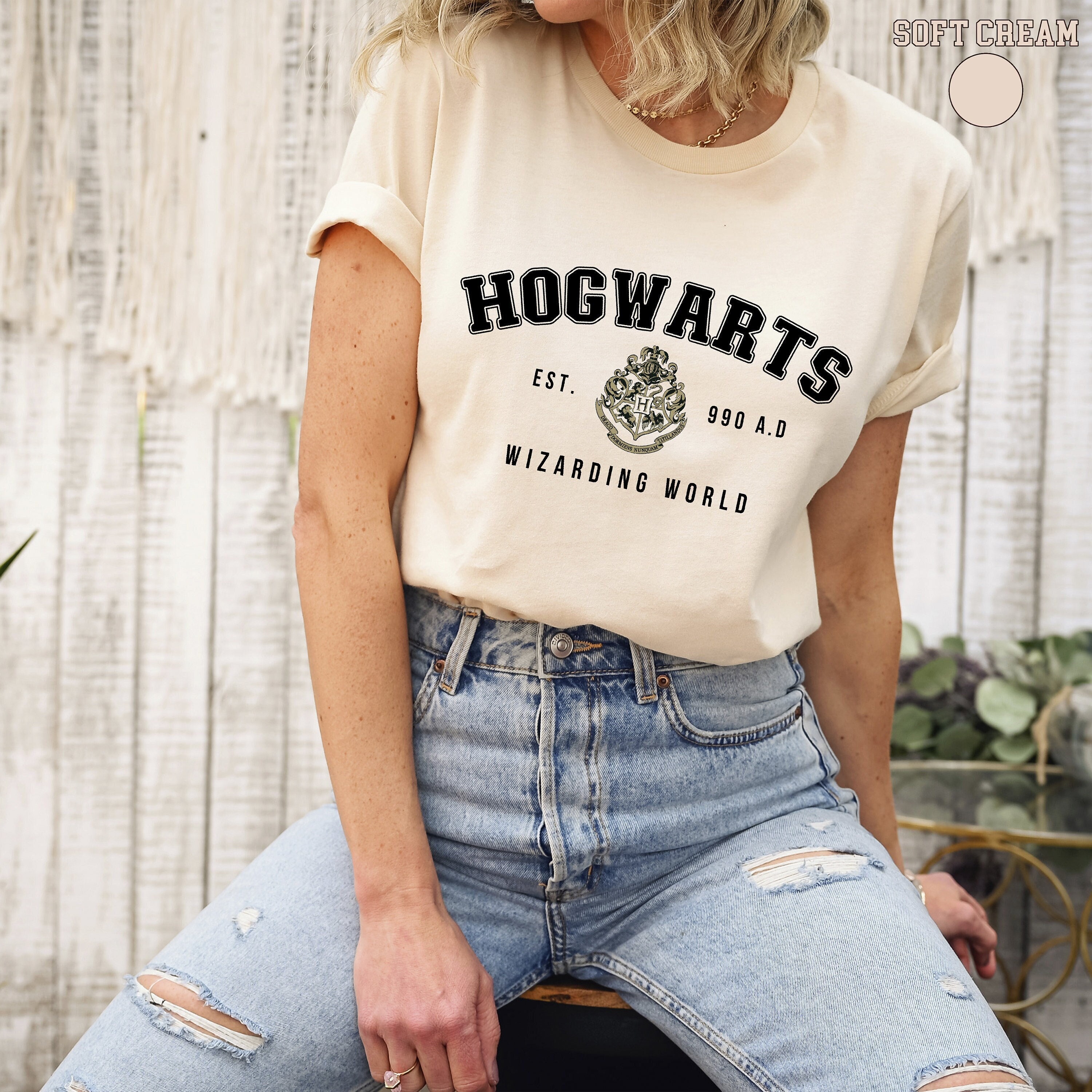Hogwarts Wizarding World Shirt, Magical Wizard Crewneck Shir | Inspire ...