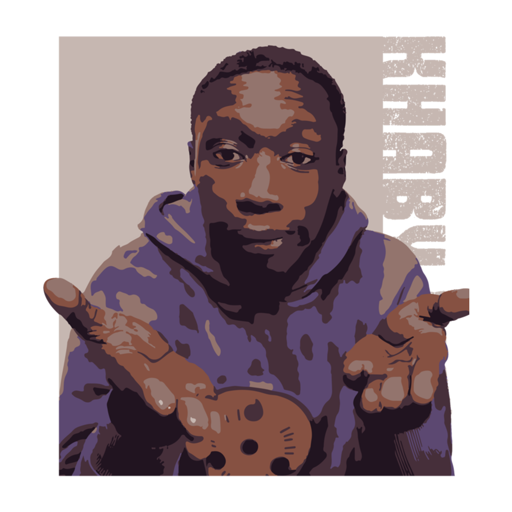 khaby lame art khaby lame art Classic | Inspire Uplift