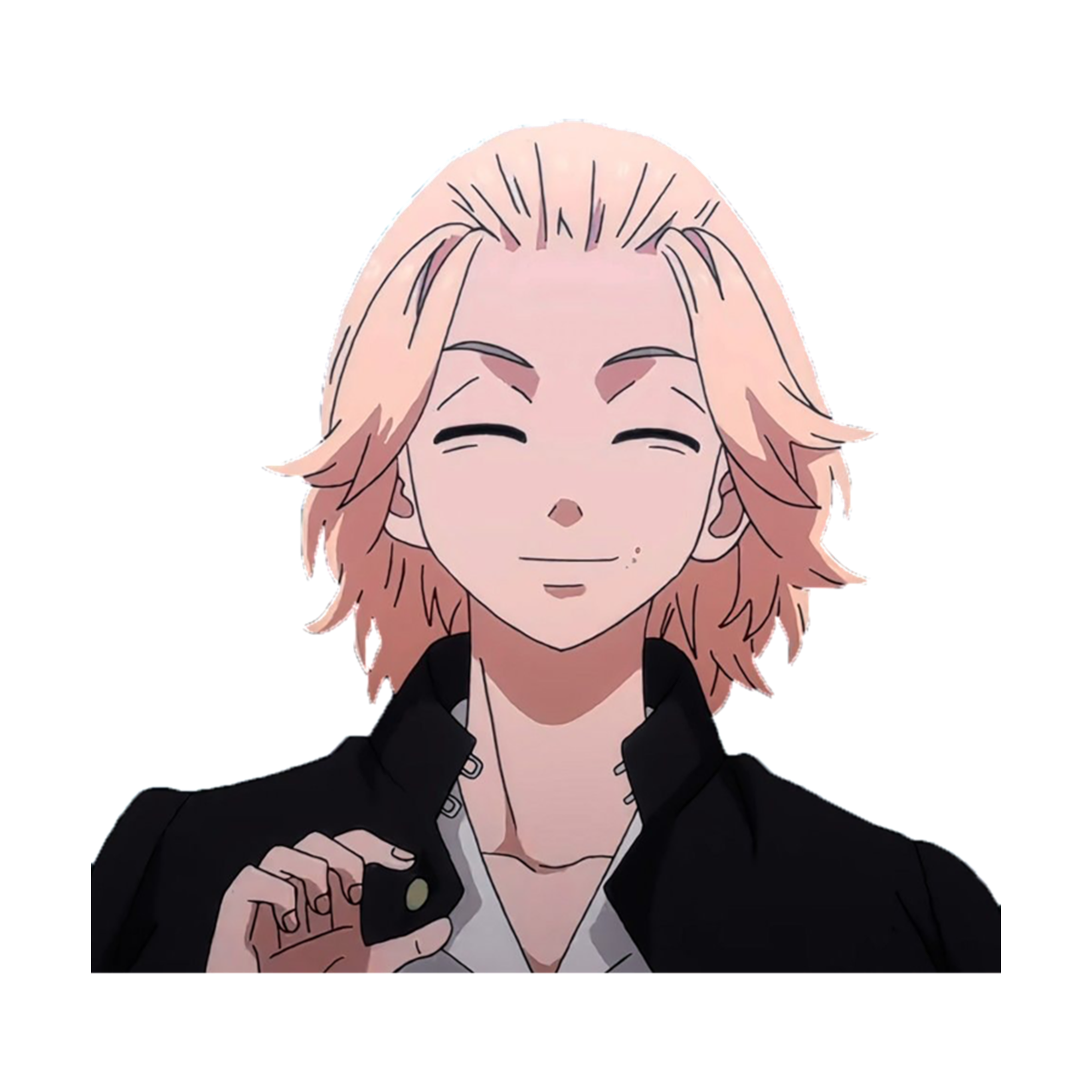 Mikey smiling Tokyo Revengers Classic | Inspire Uplift