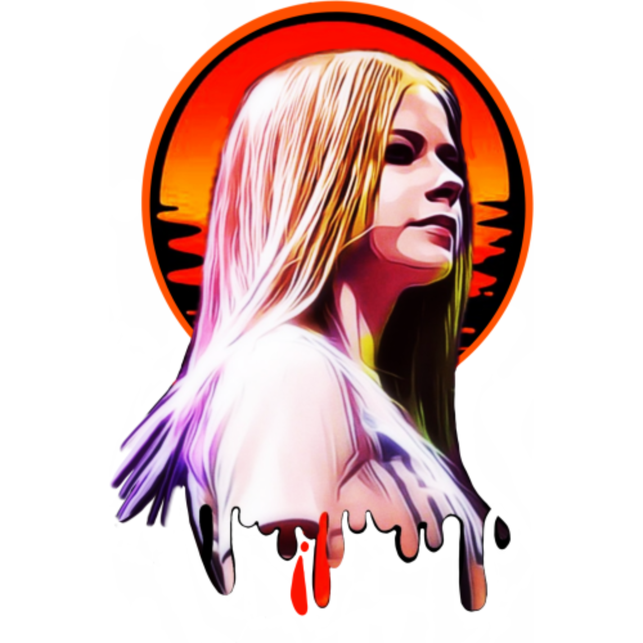 Avril Lavigne vector art | Inspire Uplift