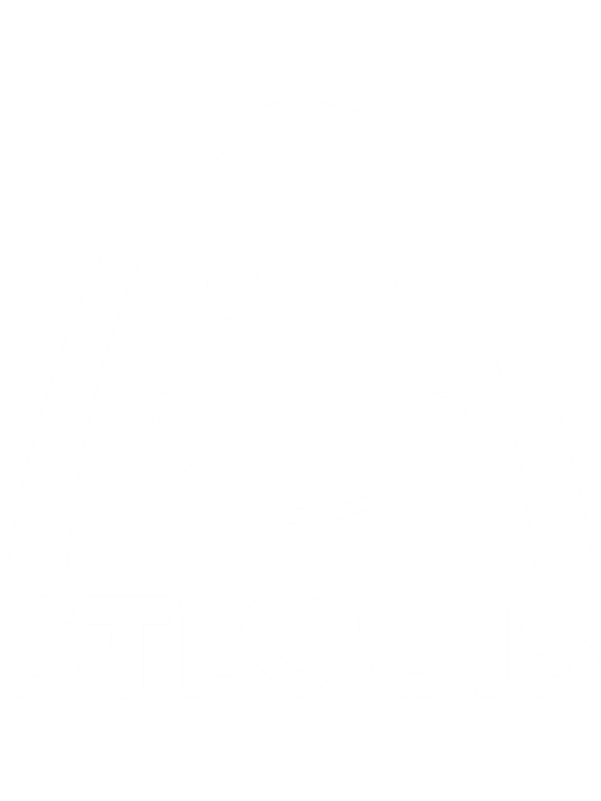 St. Louis (Saint Louis) Smiley Face Arch - white | Inspire Uplift