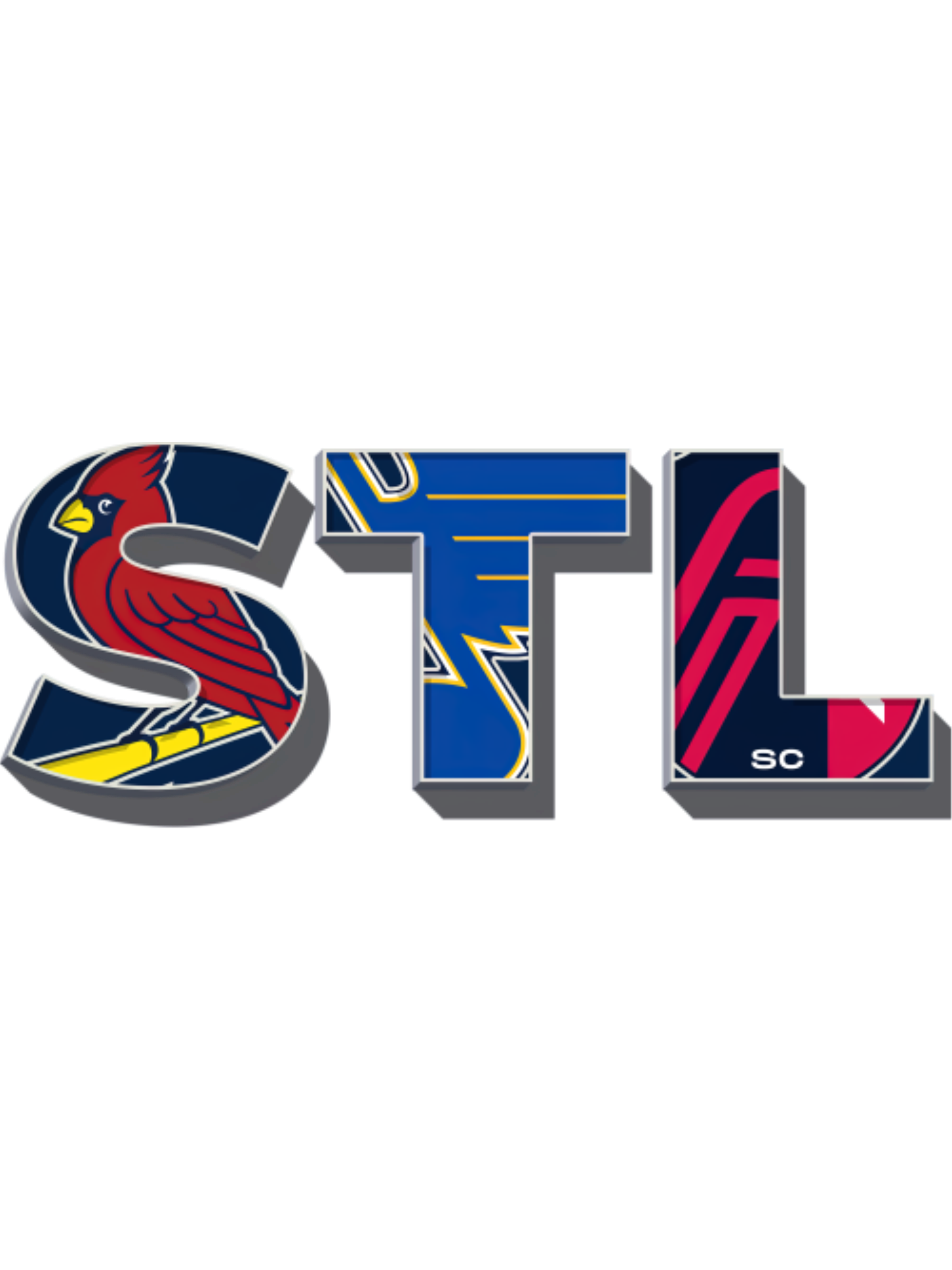 St. Louis Sports Teams STL Design | Inspire Uplift