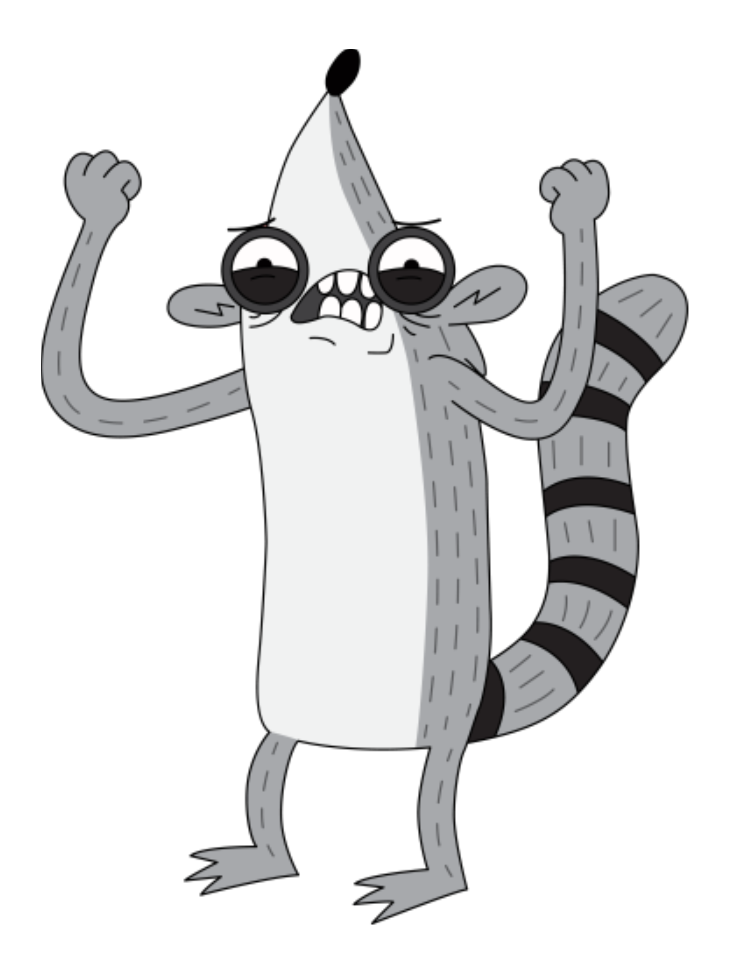 Angry Rigby from Regular show funny | Inspire Uplift