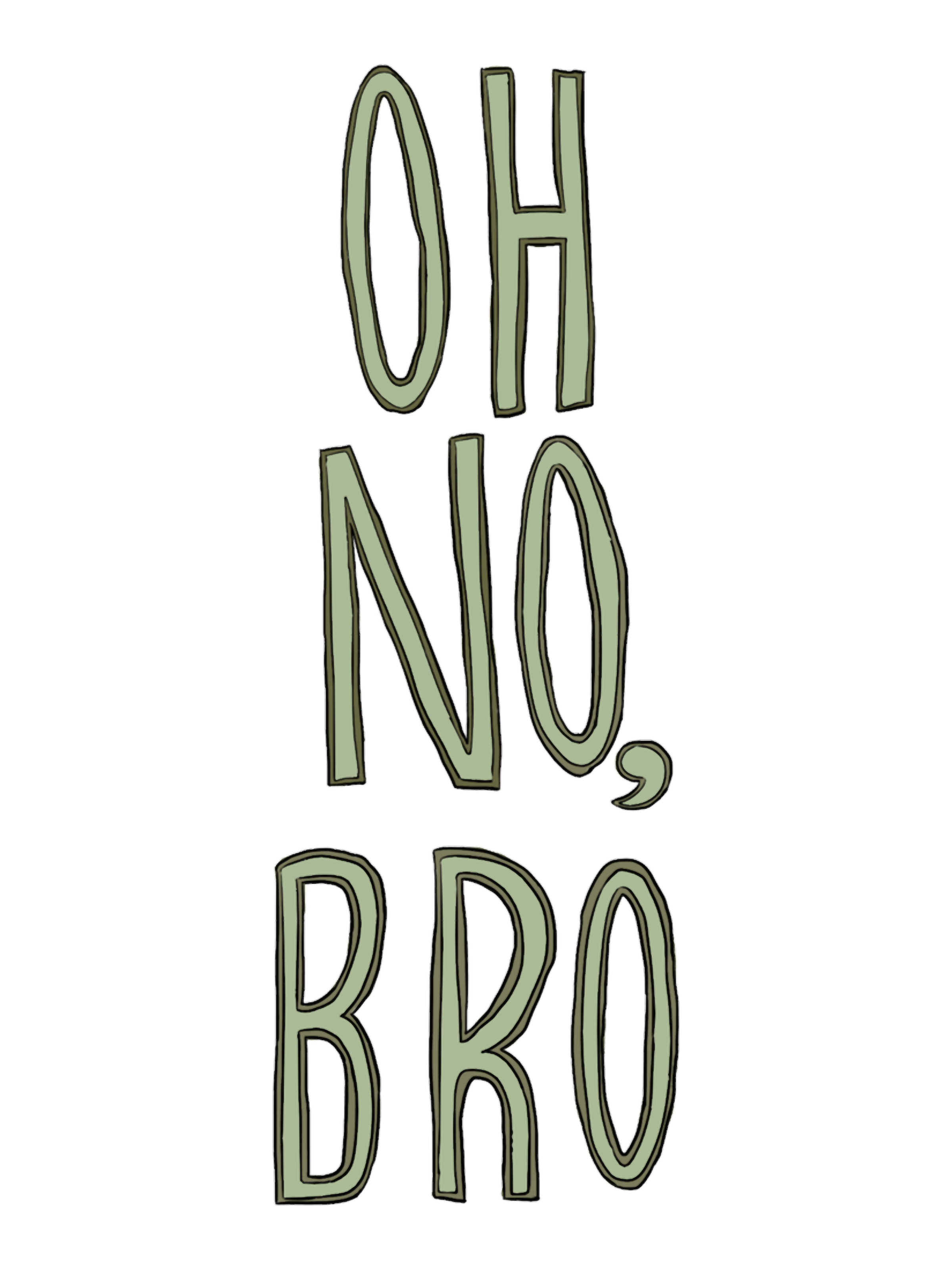 Regular Show Oh no Bro Tee | Inspire Uplift