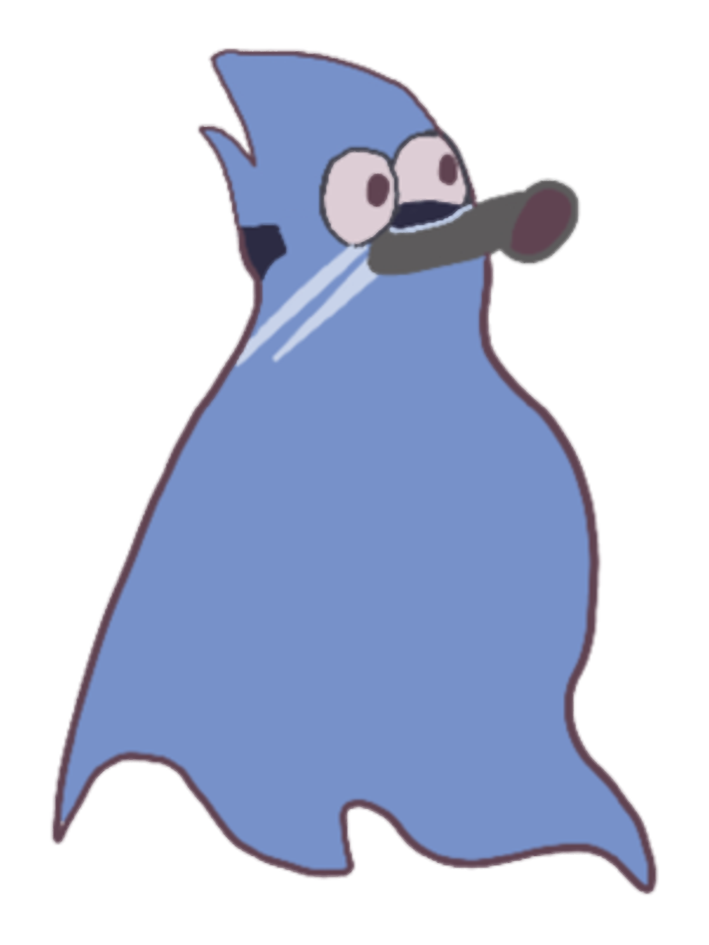 the regular show mordecai the ghost | Inspire Uplift