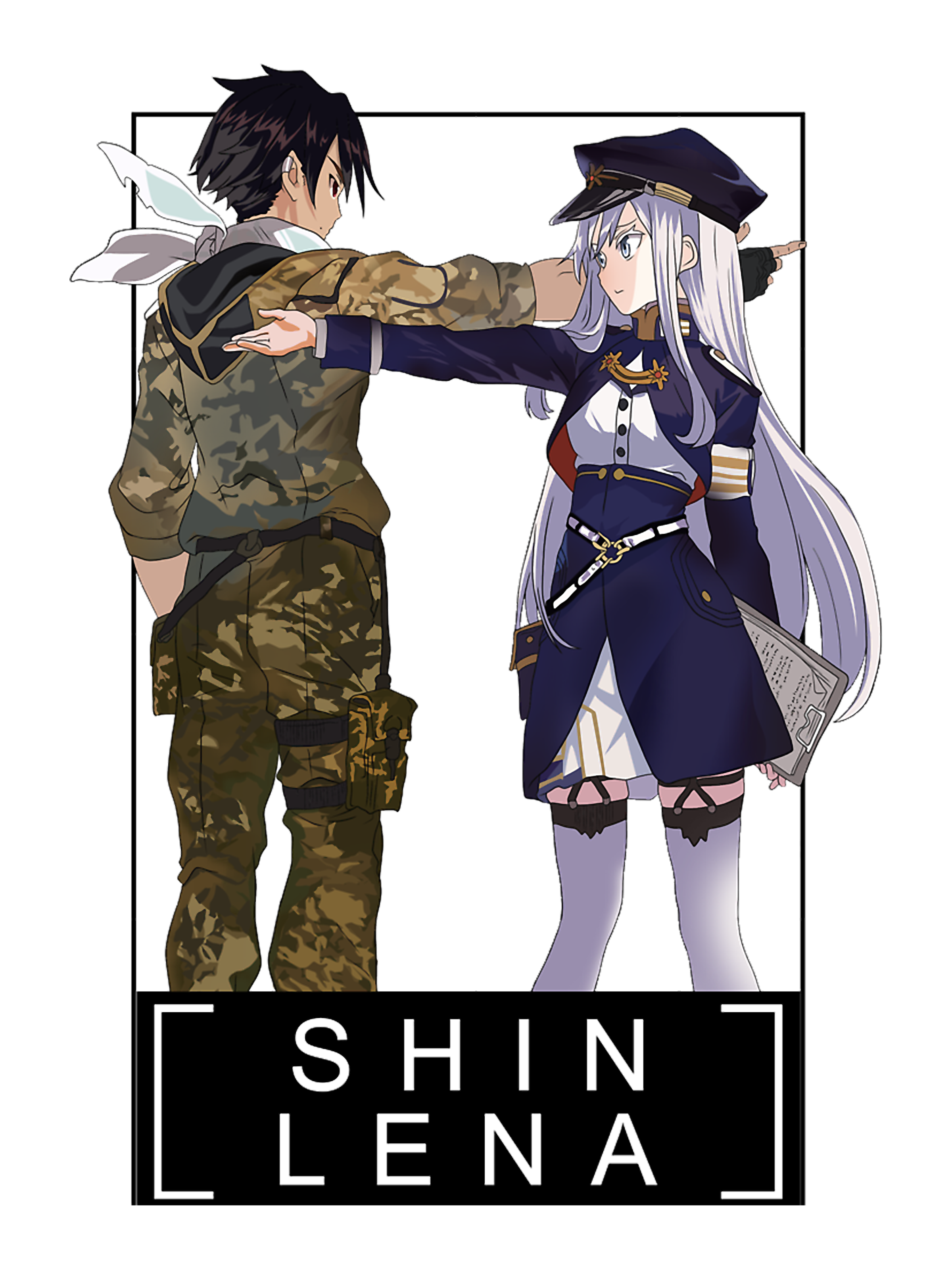 86 Eighty Six Shin Undertaker Lena Bloody Reina Spearhead Sq | Inspire ...