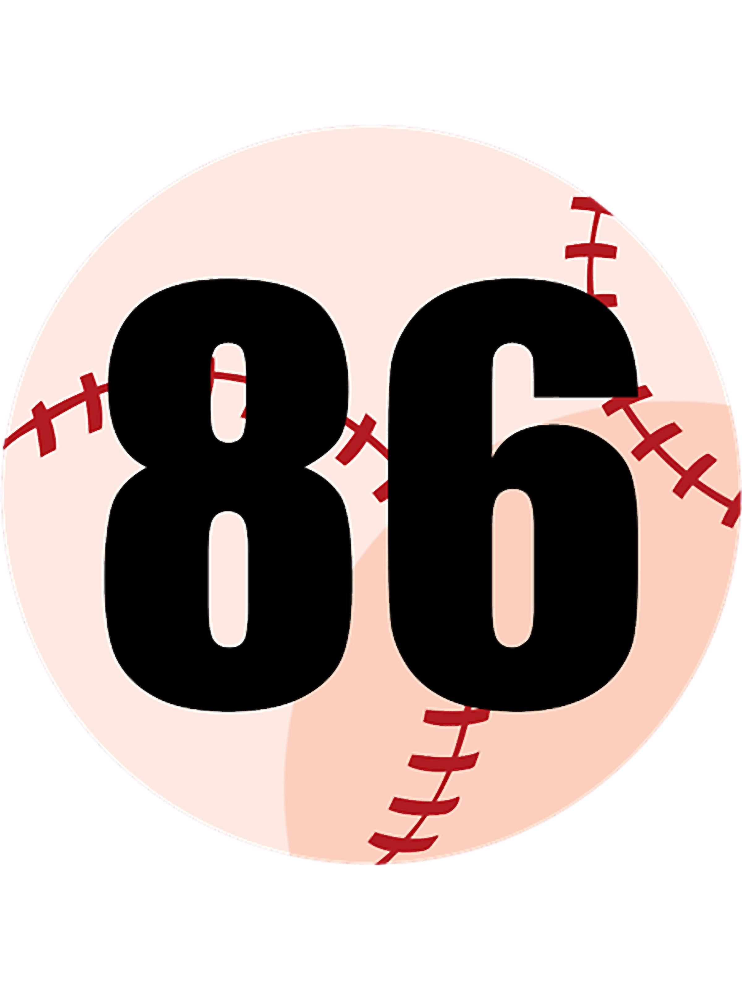 number eighty six (86) baseball | Inspire Uplift