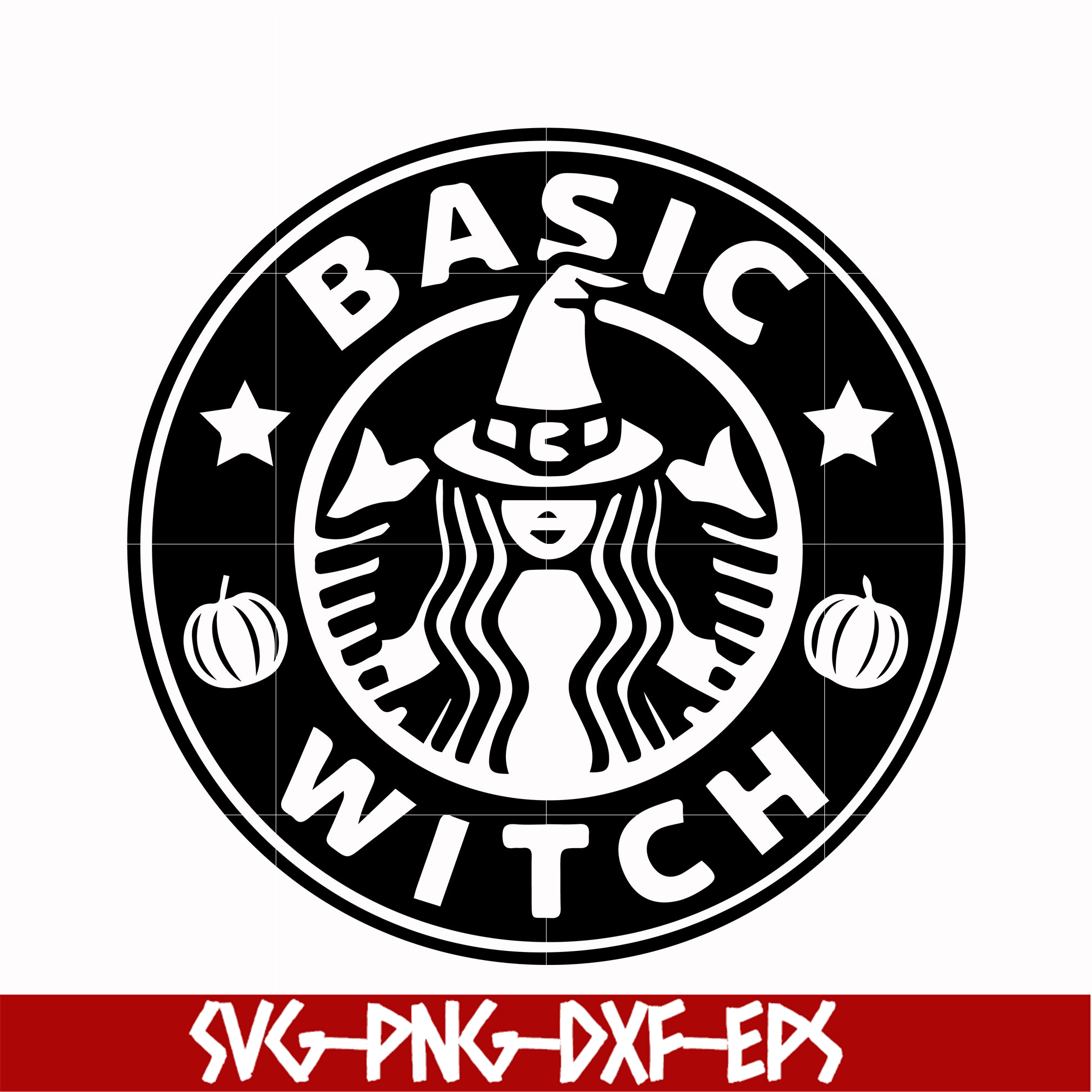 basic witch svg, png, dxf, eps digital file HLW0117 | Inspire Uplift