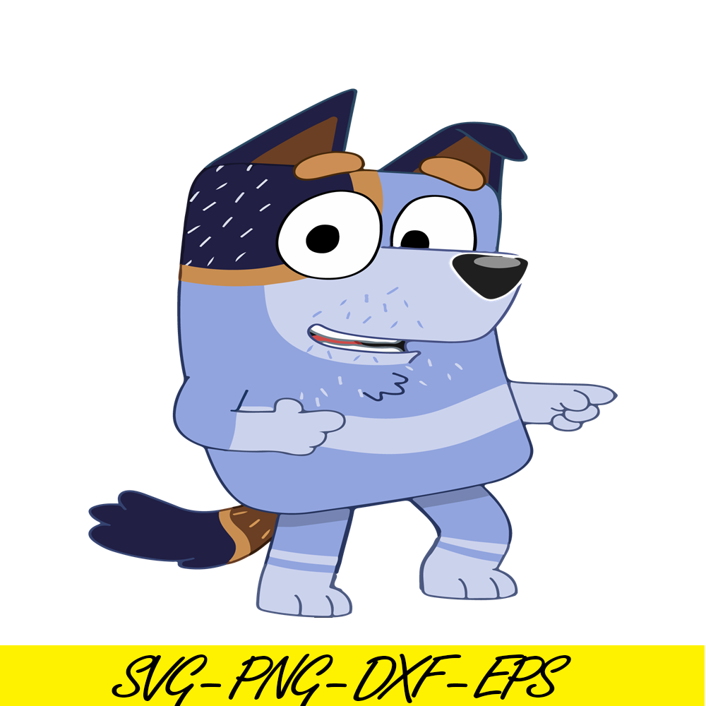 Bluey Main Characters SVG PNG PDF Bluey Characters SVG Bluey | Inspire ...