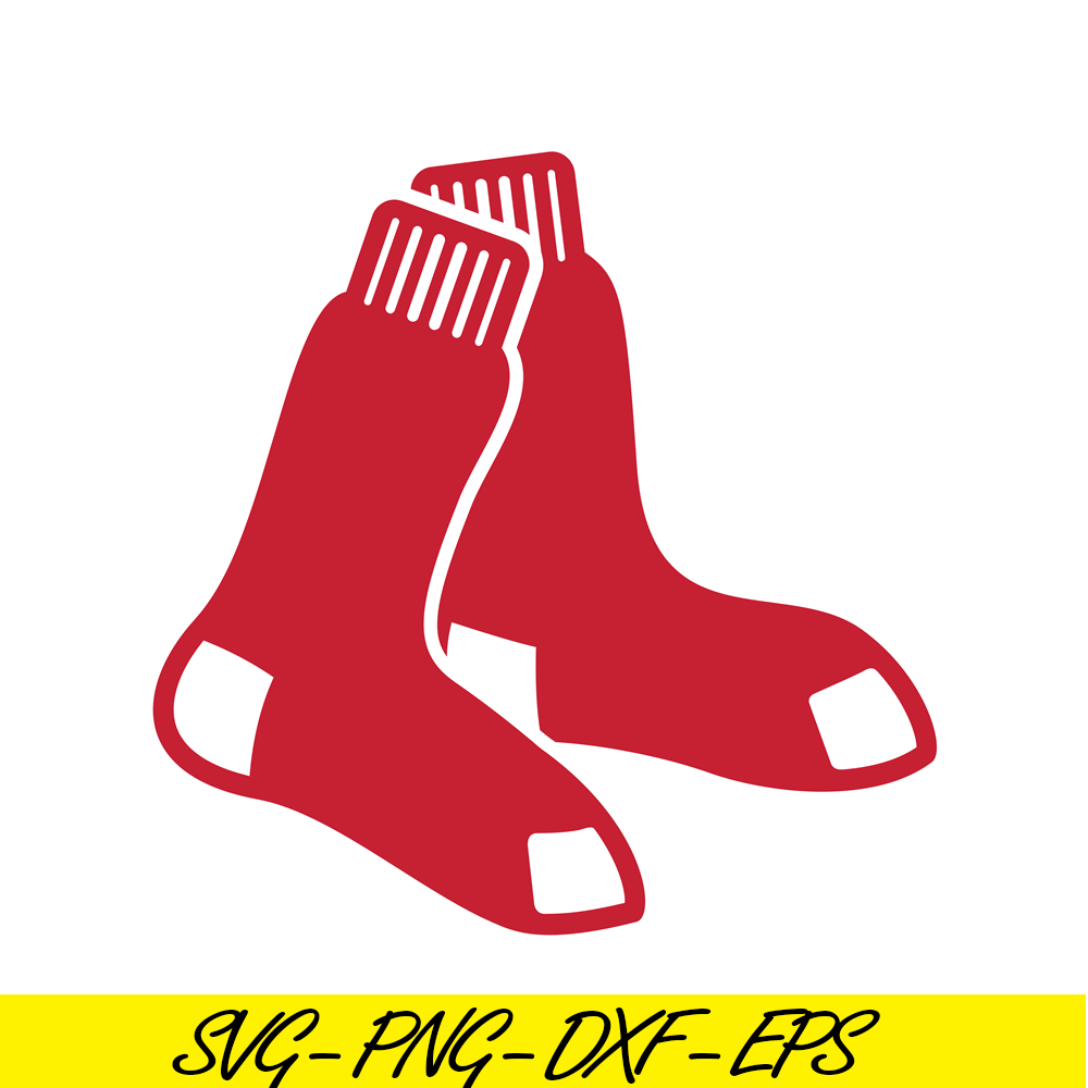 Boston Red Sox The Socks SVG PNG DXF EPS AI, Major League Ba | Inspire ...