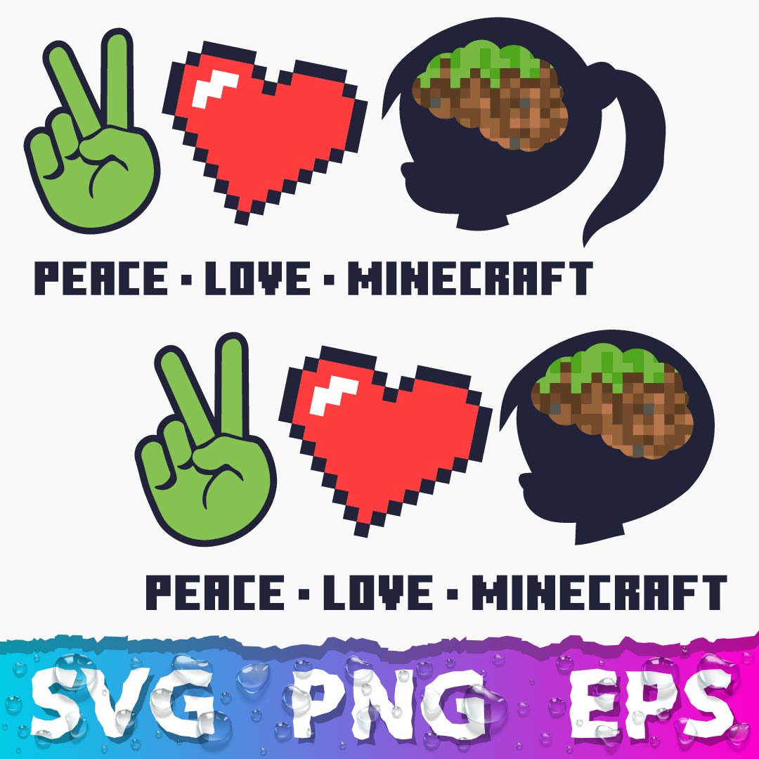 Minecraft Svg, Cricut Minecraft Svg, Minecraft Vector, Minec - Inspire ...