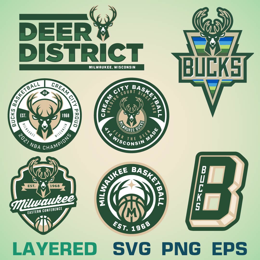 milwaukee bucks svg - Inspire Uplift