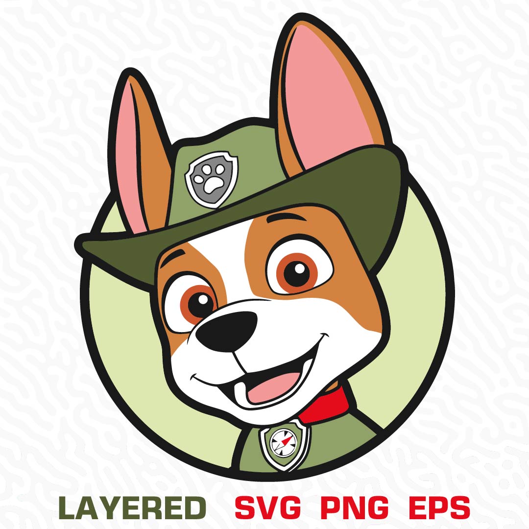 Paw Patrol Svg, Paw Patrol Tracker Png, Paw Patrol Birthday - Inspire ...