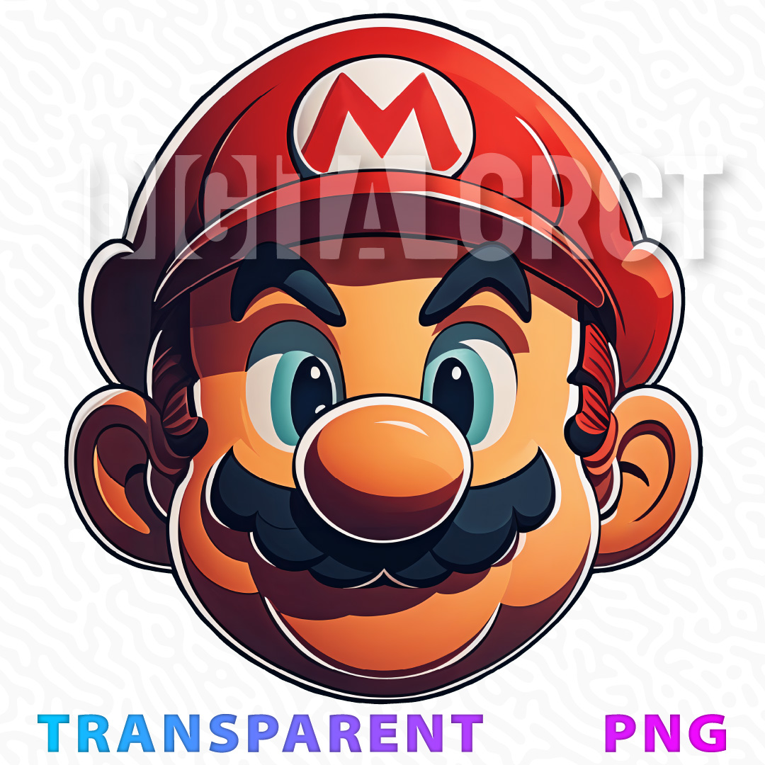 mario head svg - Inspire Uplift