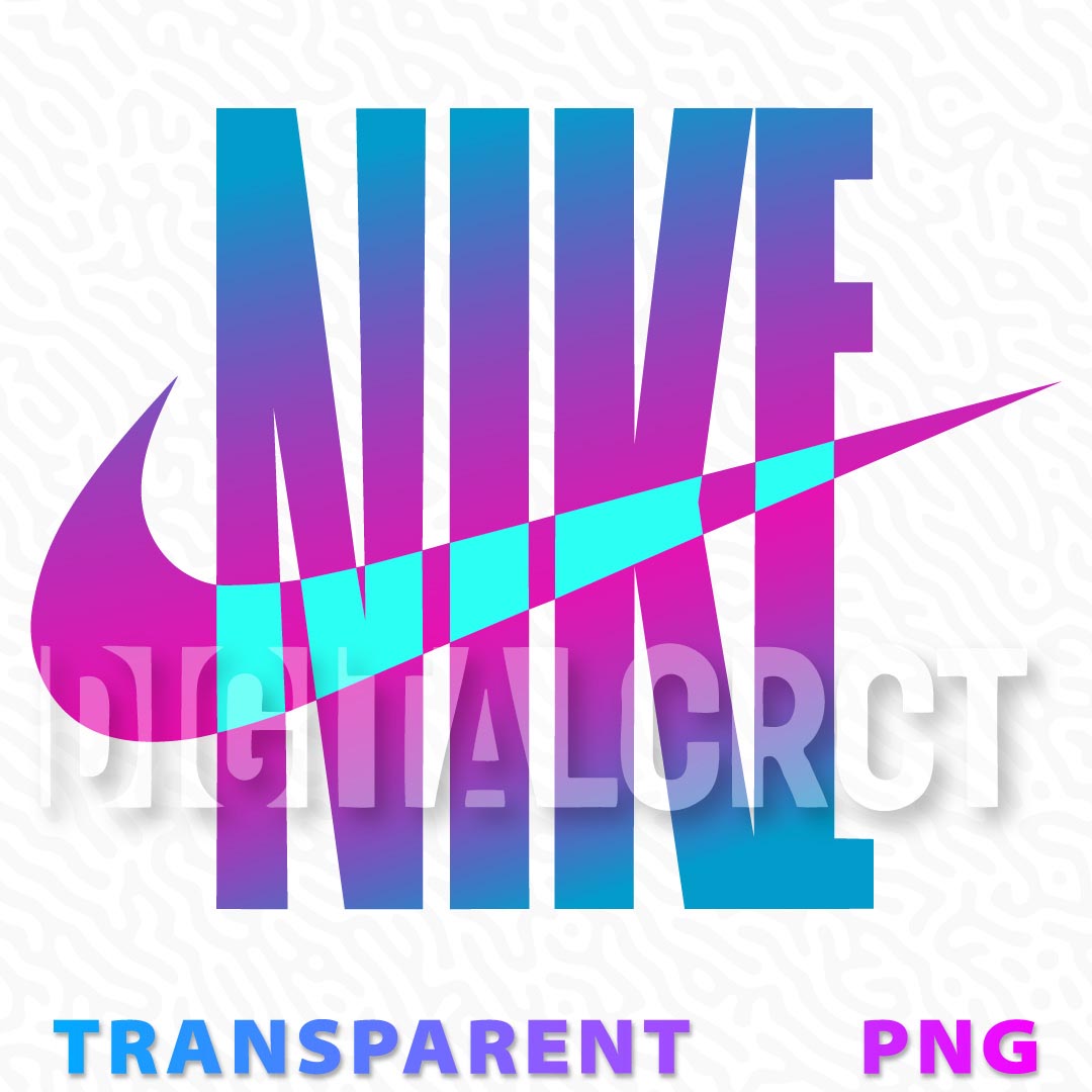 Nike Logo in Vibrant Colors. Transparent PNG for Design Proj - Inspire ...