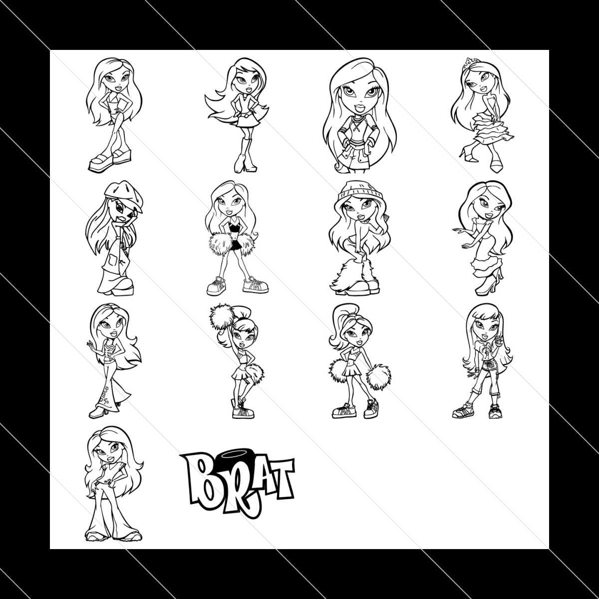 bratz doll print - Inspire Uplift