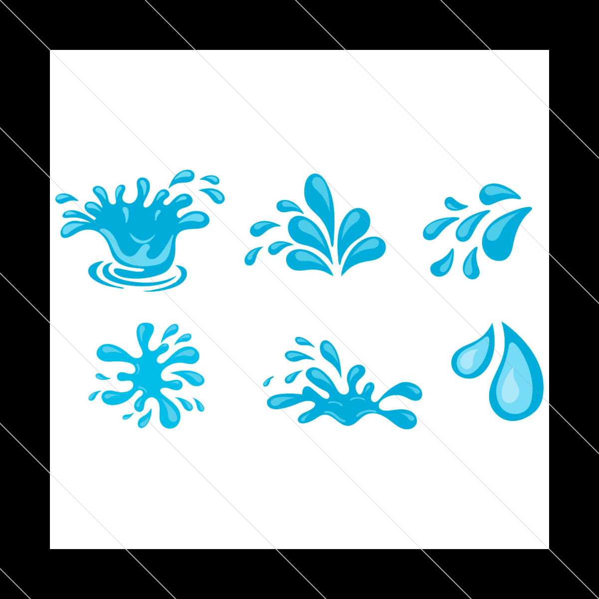 Water Splash Svg