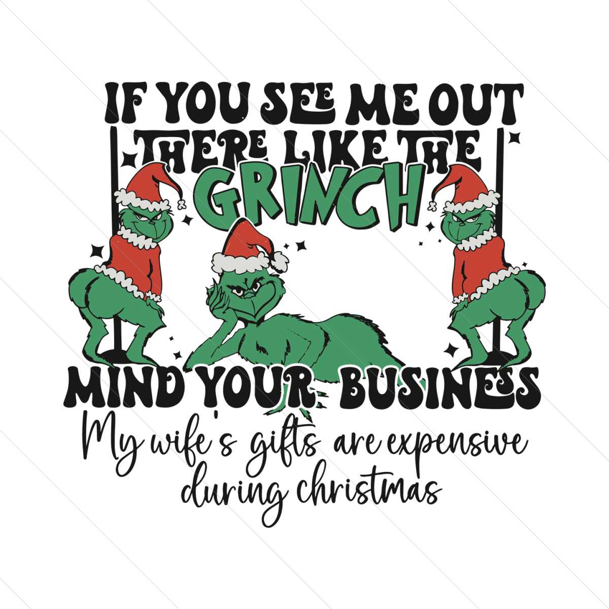 Grinch Quote Svg | Inspire Uplift