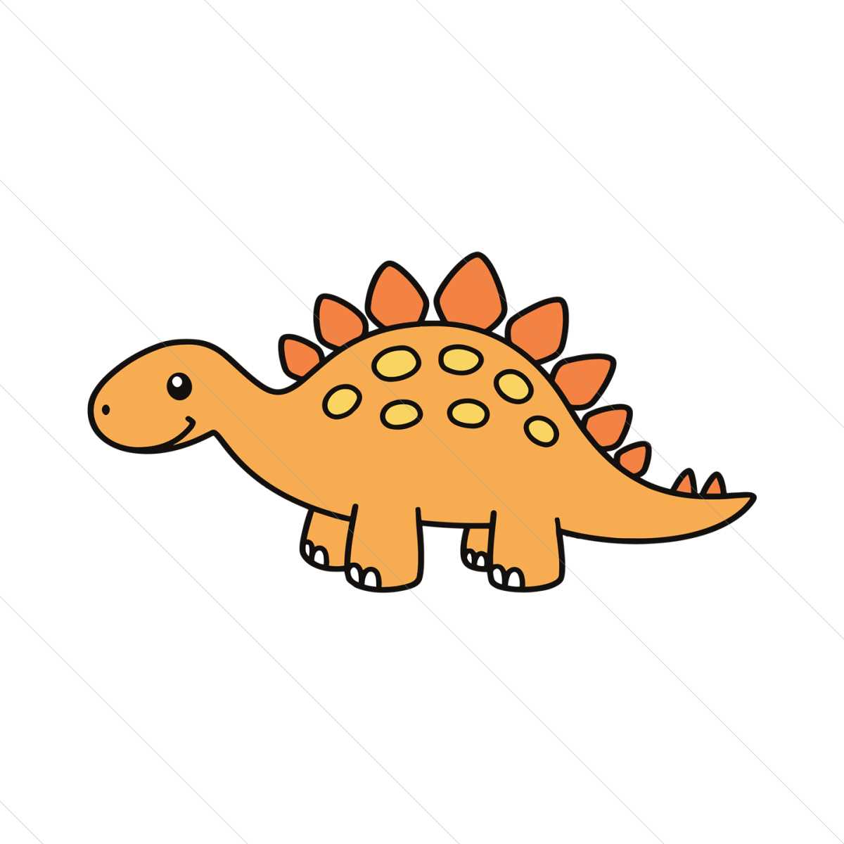 stegosaurus clipart - Inspire Uplift