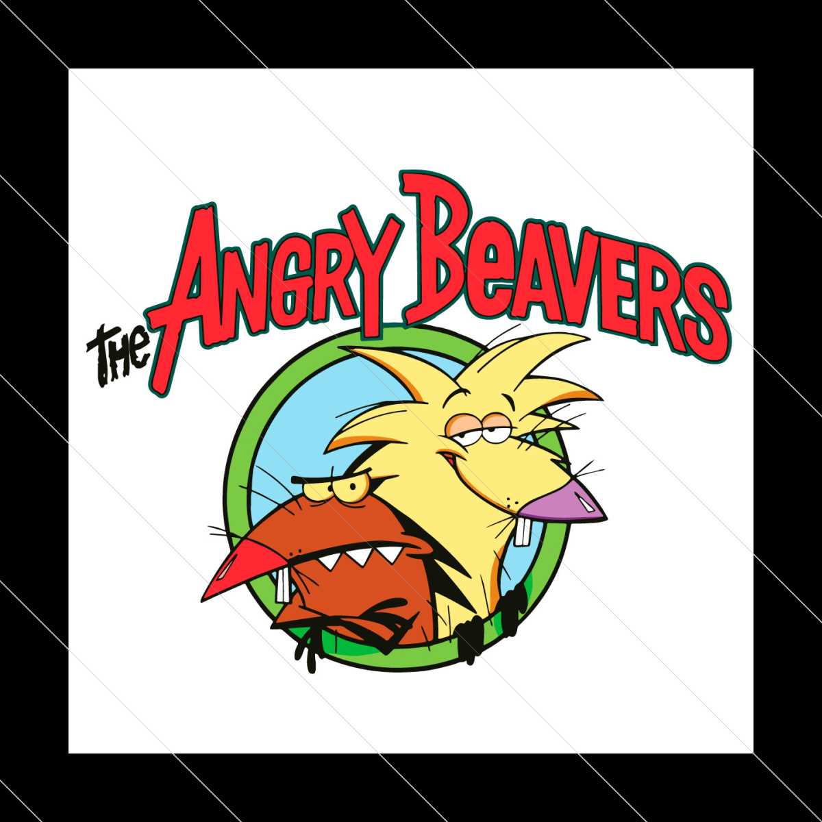 The Angry Beavers Logo