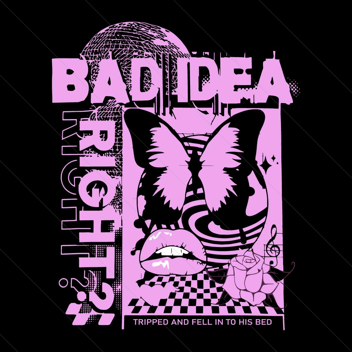 Olivia Rodrigo Bad Idea Right Music Album SVG Download File - Inspire ...