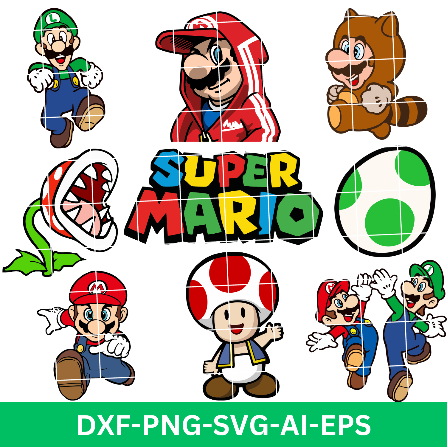 Super-Mario-SVG- Bundle-Super Mario Svg Bundle, Mario Svg Bu - Inspire ...
